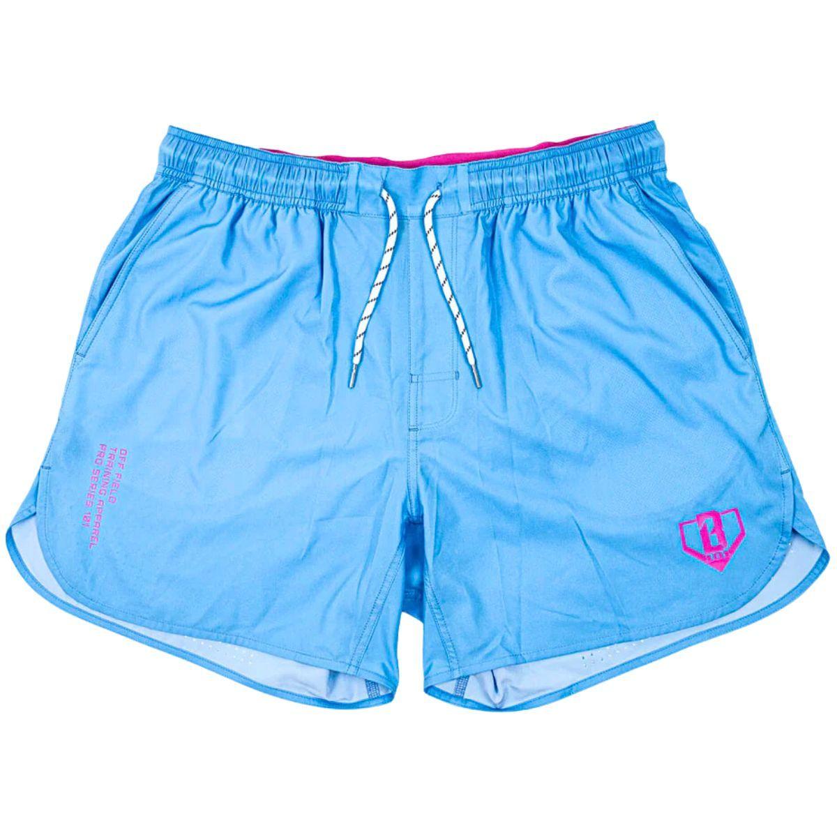 Baseball Lifestyle Blue Pro Series Shorts | Better Baseball