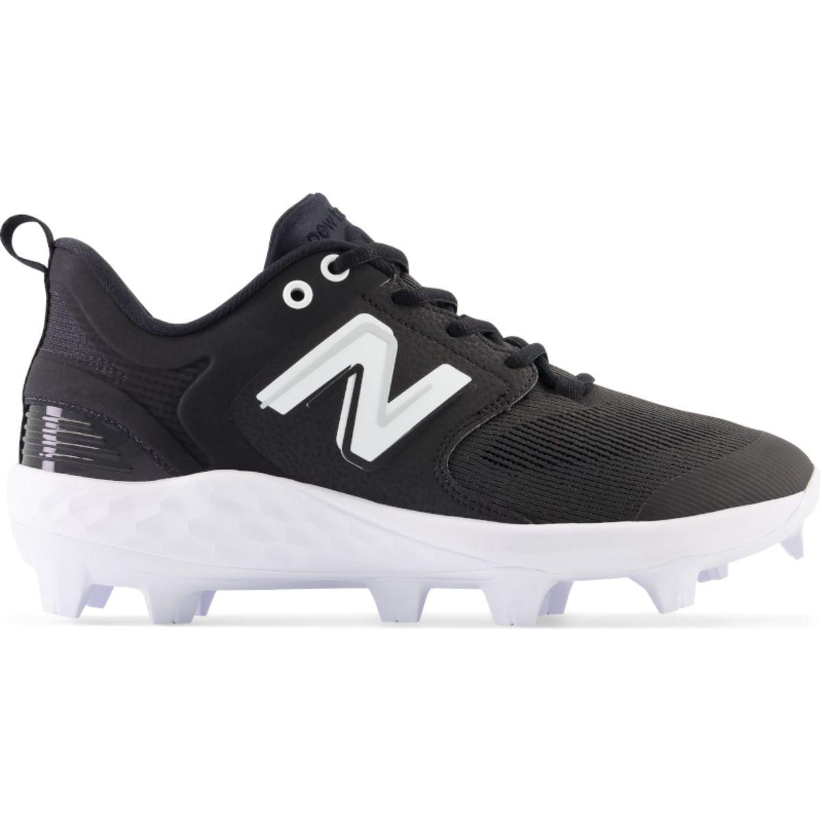 New Balance 3000 v6 Black Molded Cleats | Better Baseball