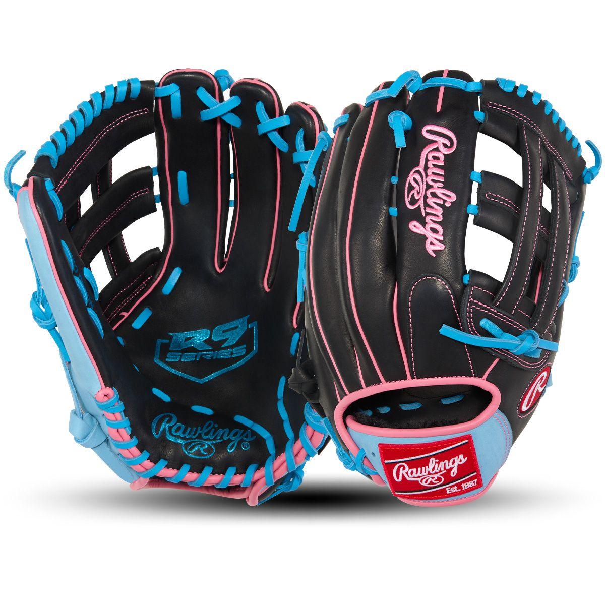Rawlings R9 12.75" Outfield Glove: R93029-6BP | Better Baseball