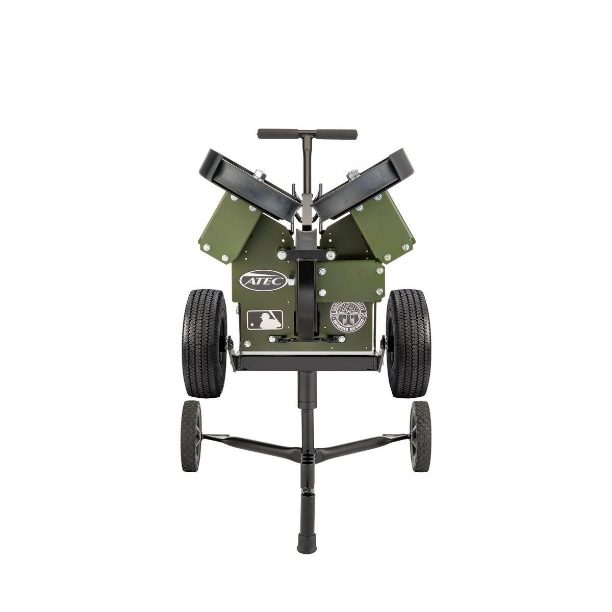 Atec Pitching Machine Softball M3X On Caddypod | Better Baseball