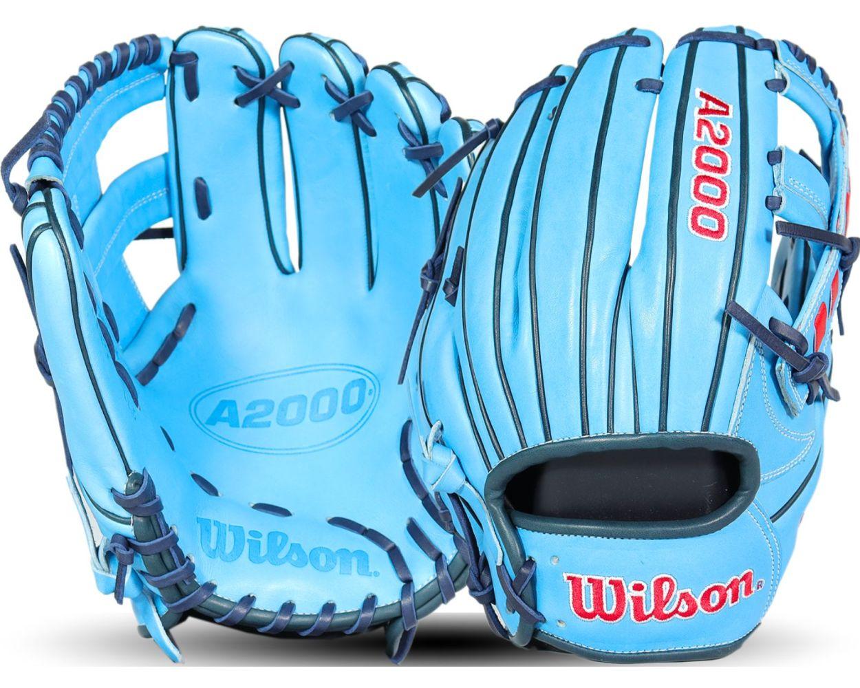 Wilson A2000 1716 Blue Razz 11.5 Inch Infield Glove | Better Baseball ...