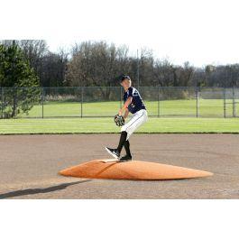 Portolite 10" Clay Full Length Game Mound | Better Baseball