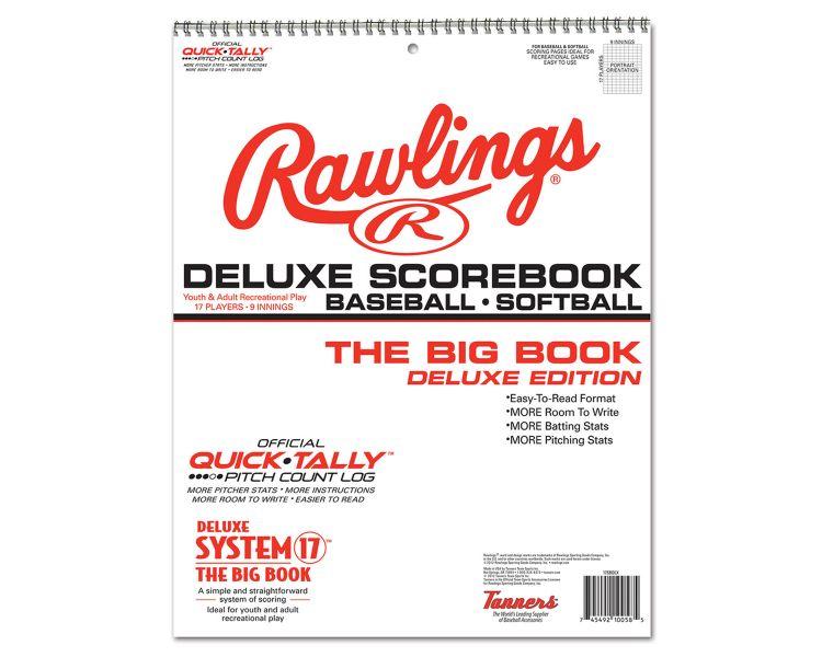 Rawlings System-17 Deluxe Scorebook | Better Baseball | Better Baseball